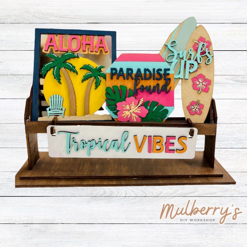 Beach Crate with Inserts – Mulberry's DIY Workshop