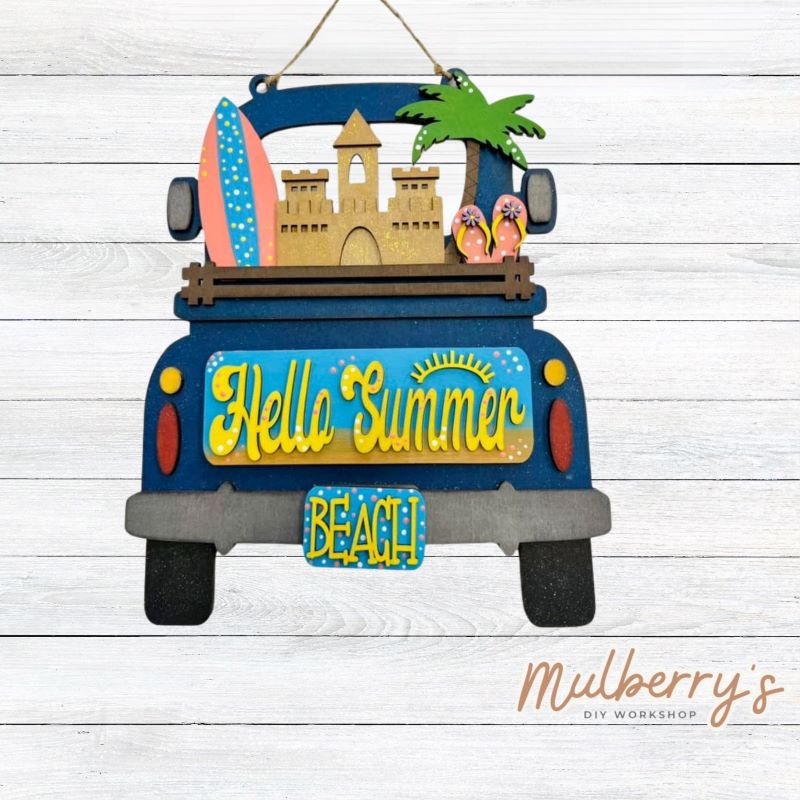 Interchangeable Truck with Beach Inserts – Mulberry's DIY Workshop