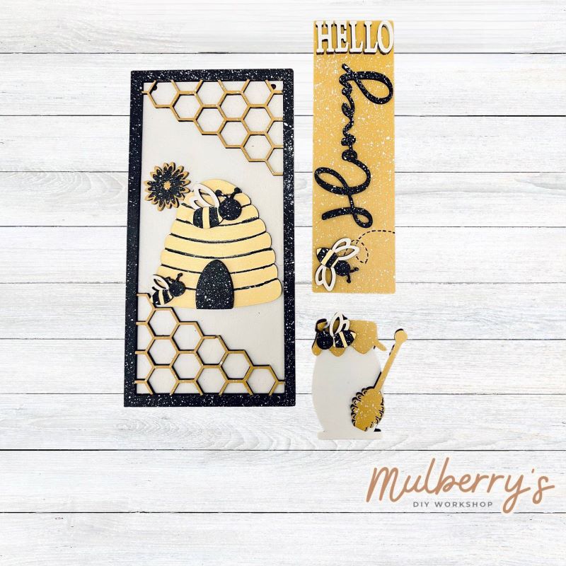 Interchangeable Mega Post Bee Inserts – Mulberry's DIY Workshop