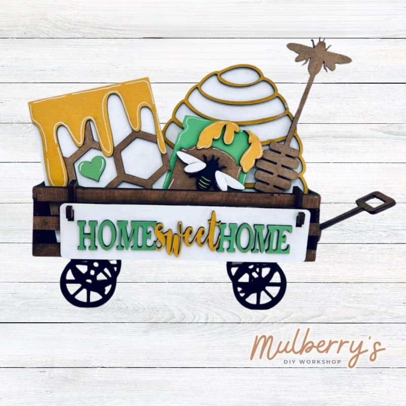 Bee Wagon with Inserts – Mulberry's DIY Workshop