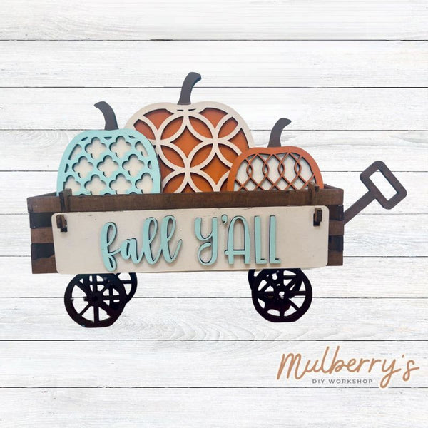 Fall Wagon with Inserts – Mulberry's DIY Workshop