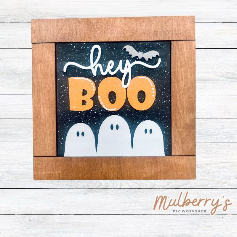 Interchangeable Square Frame with Spooky Insert – Mulberry's DIY Workshop