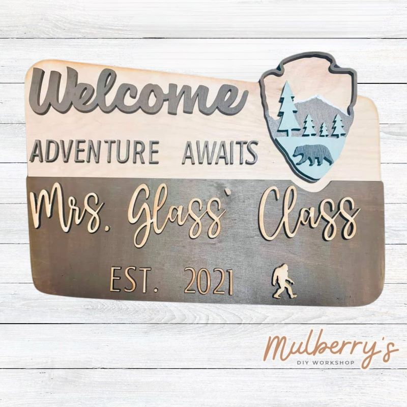 Personalized National Park Sign – Mulberry's DIY Workshop