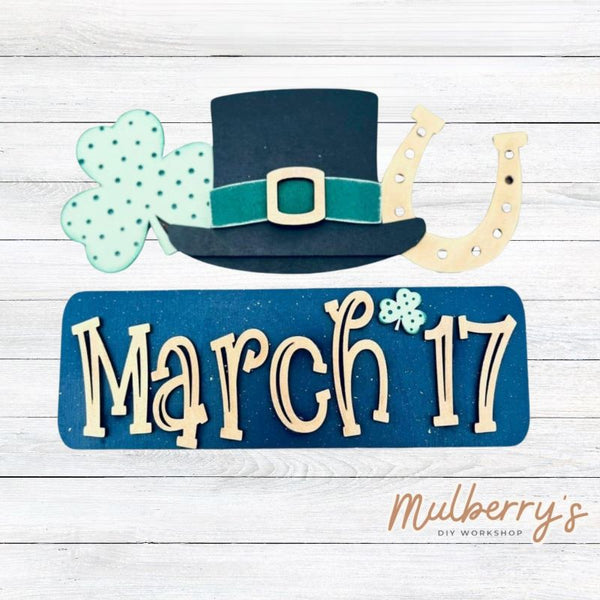 Interchangeable Breadboard St. Patty Inserts – Mulberry's DIY Workshop